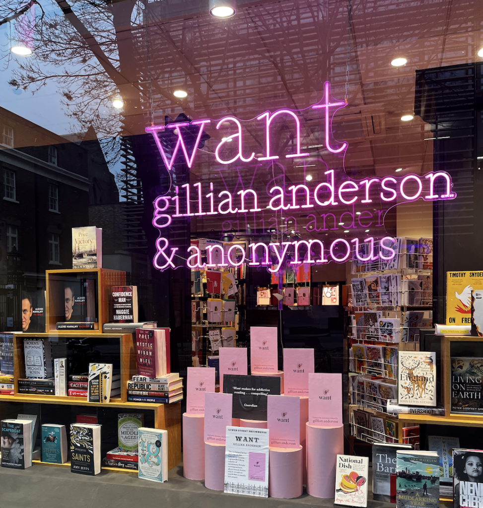 Want, by Gillian Anderson and Anonymous Review: Desire, Discourse, and ...